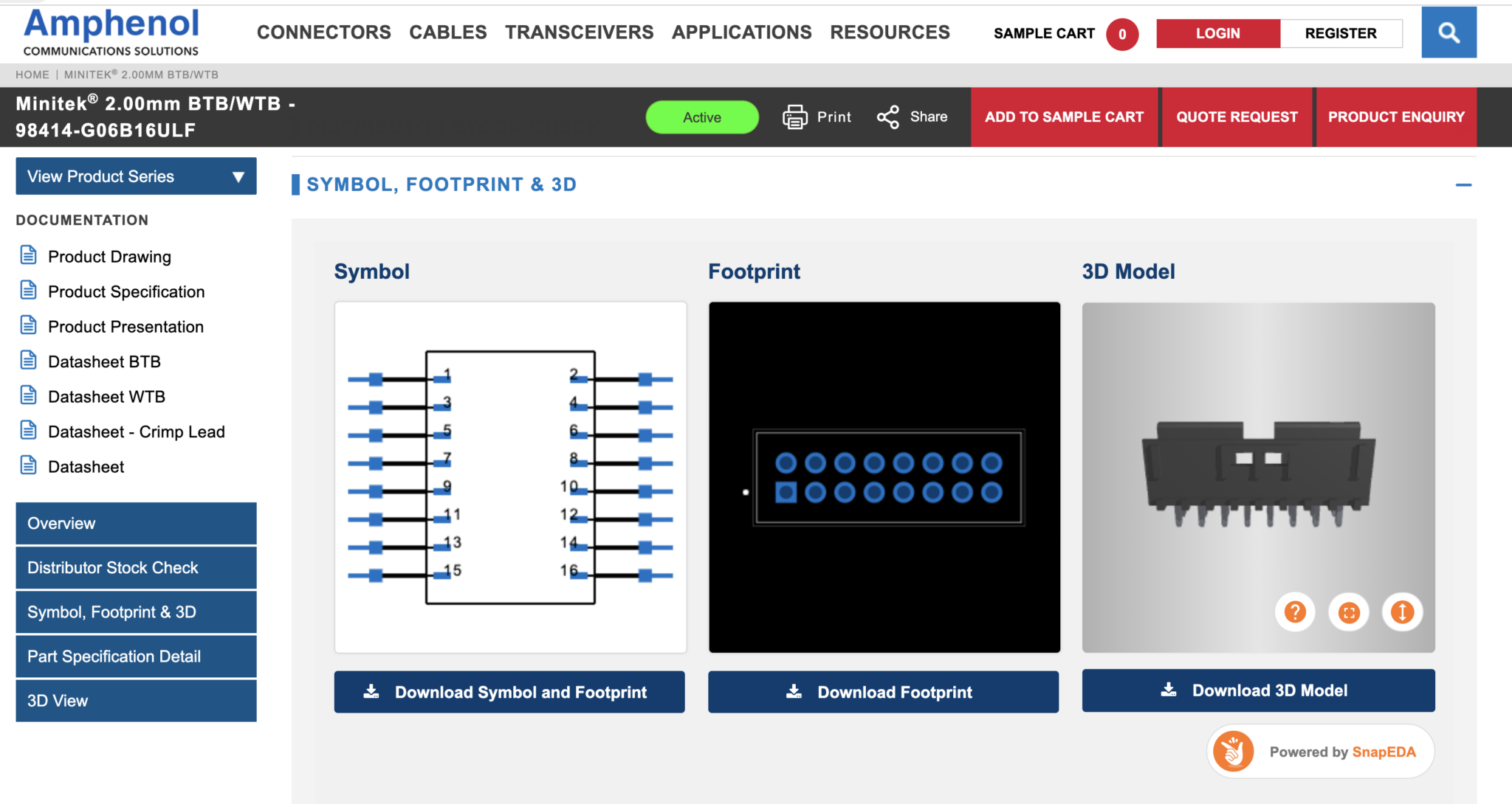 Over 21k CAD models for Amphenol’s products are now available on ...